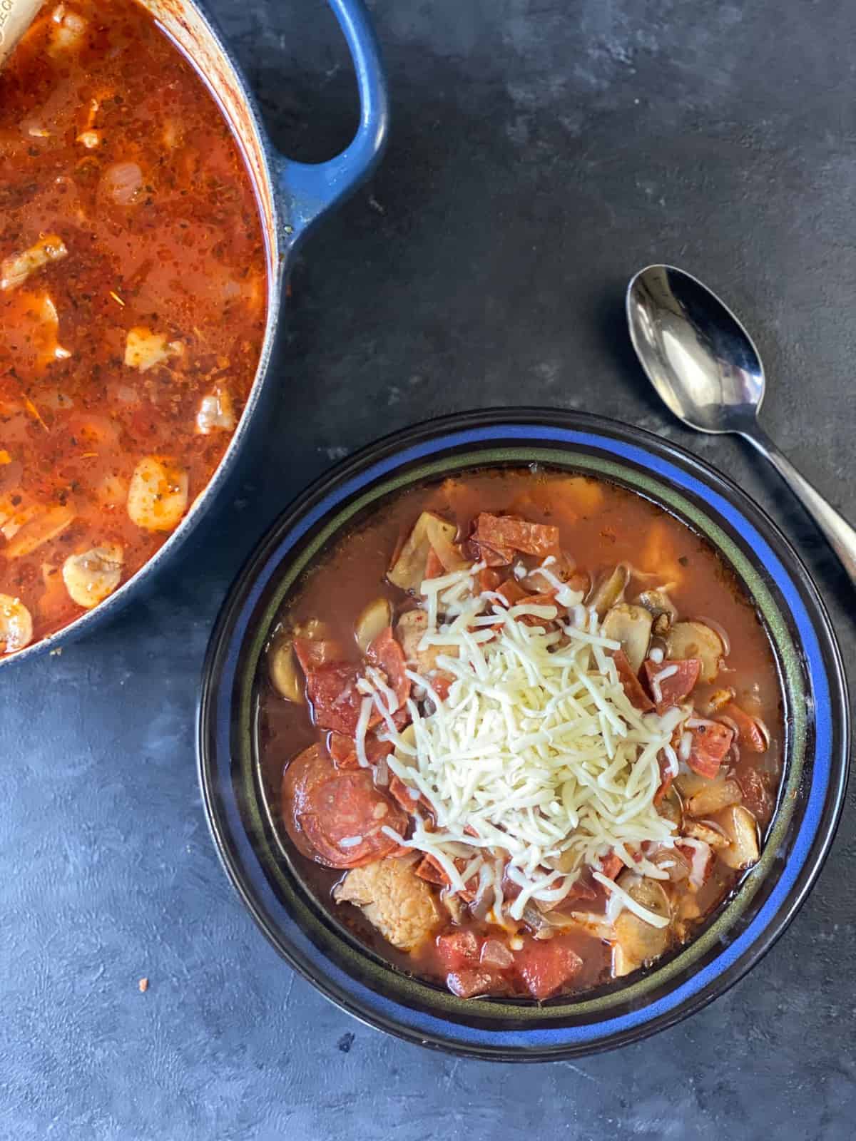 Pizza Soup - Organize Yourself Skinny