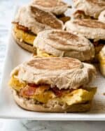 Frozen Breakfast Sandwiches - Organize Yourself Skinny